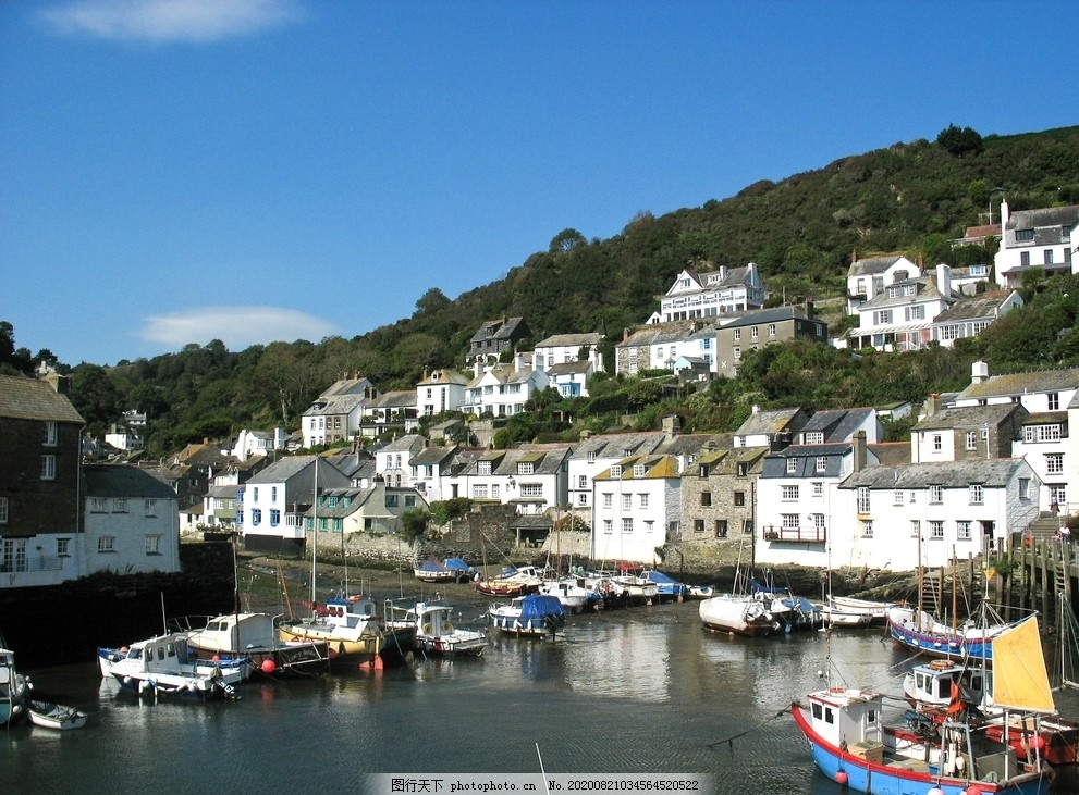 中世纪田园风景摄影图片_田野风光_自然风景-图行天下素材网