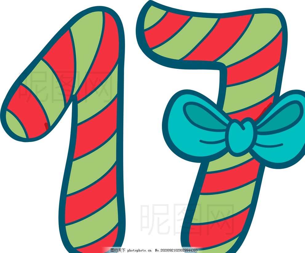 创意数字17图片_其他_LOGO标识-图行天下素材网